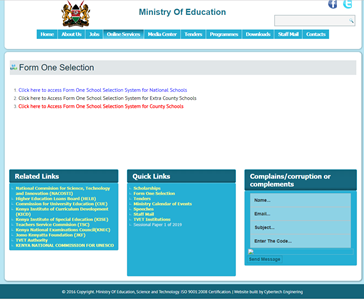 How to Check 2021 Form One Selection Results, and Download Admission ...