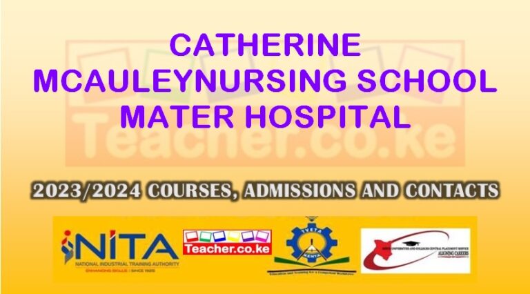 Catherine Mcauleynursing School - Mater Hospital Courses Offered ...